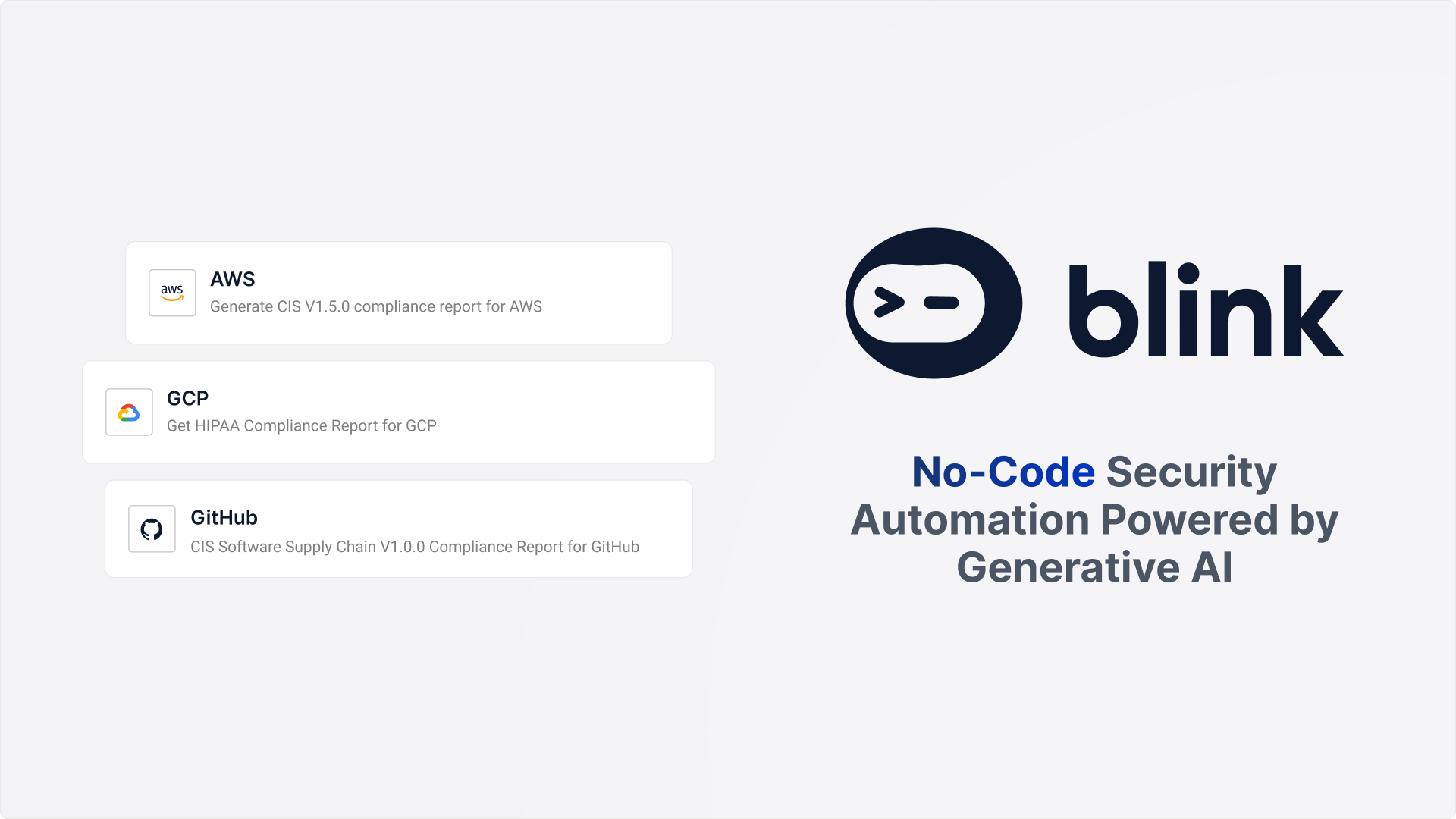 Blink Use Cases | Governance, Risk & Compliance (GRC)
